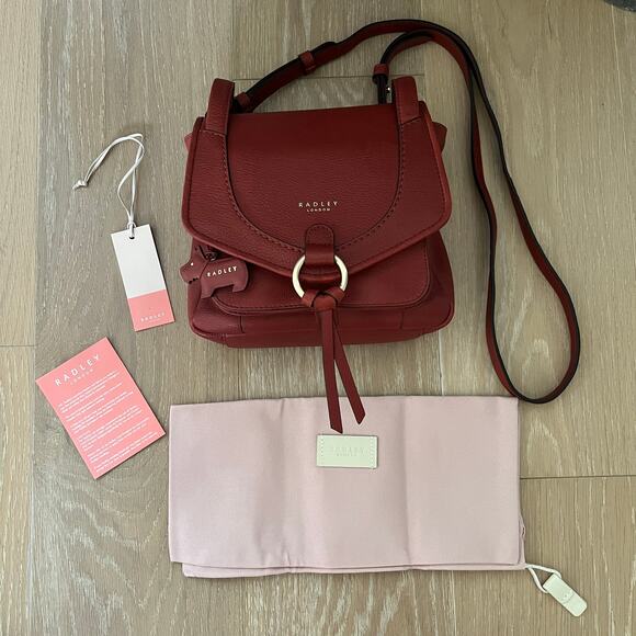 RADLEY LONDON | Bags | Radley London Sunray Gardens Paprika Red Small ...